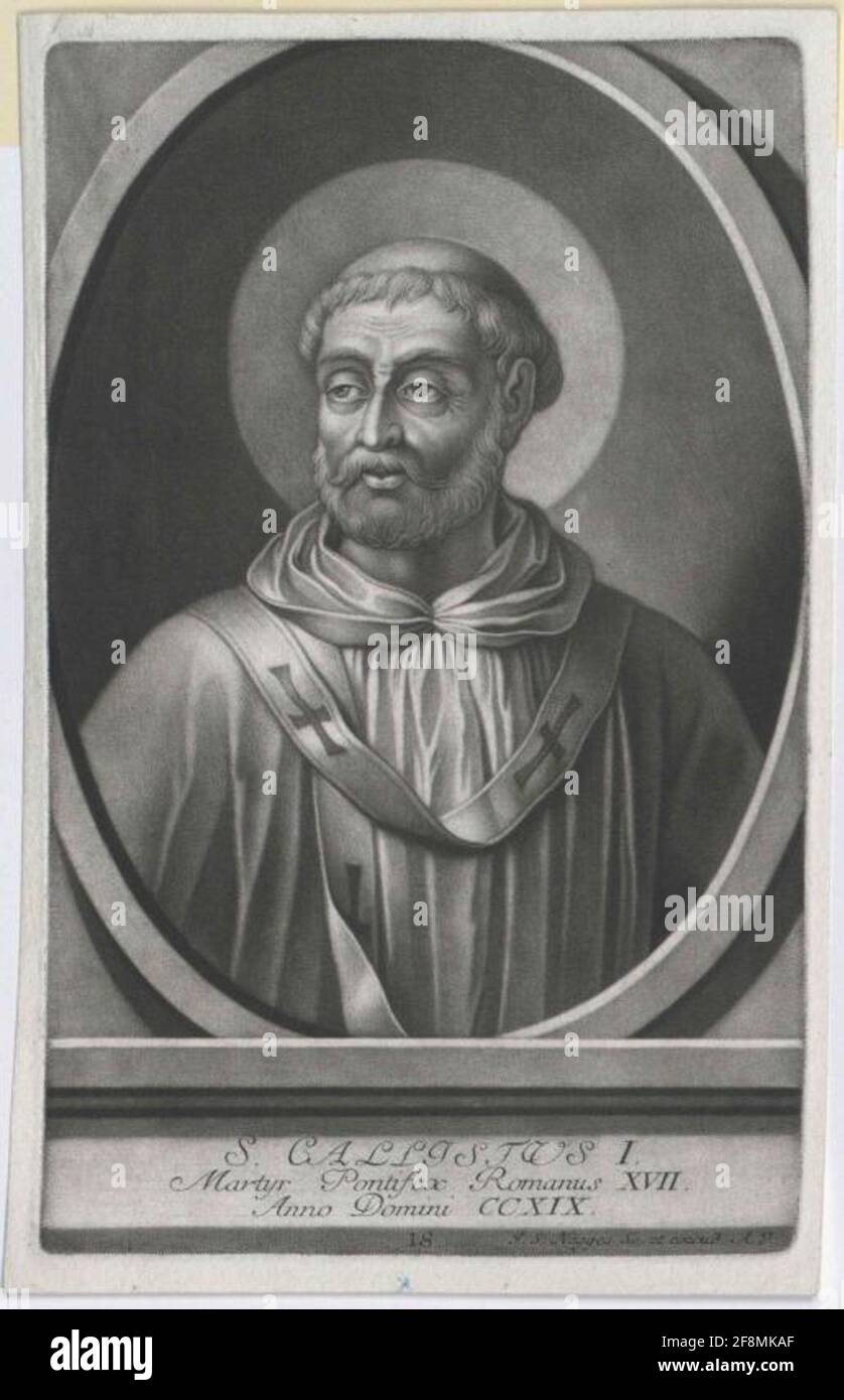 Callixtus I., papa Stock Photo - Alamy