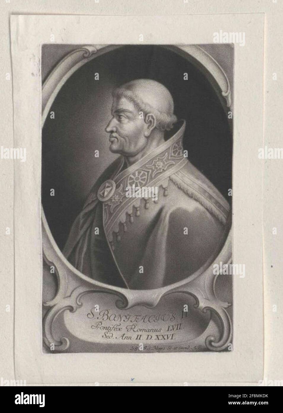 Pope boniface ii hi-res stock photography and images - Alamy