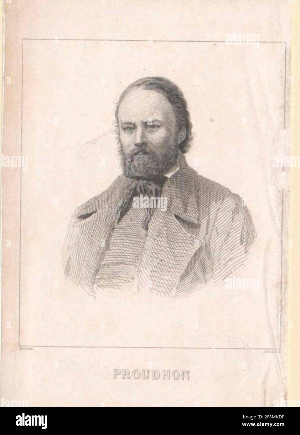 Proudhon, Pierre Joseph Stock Photo - Alamy
