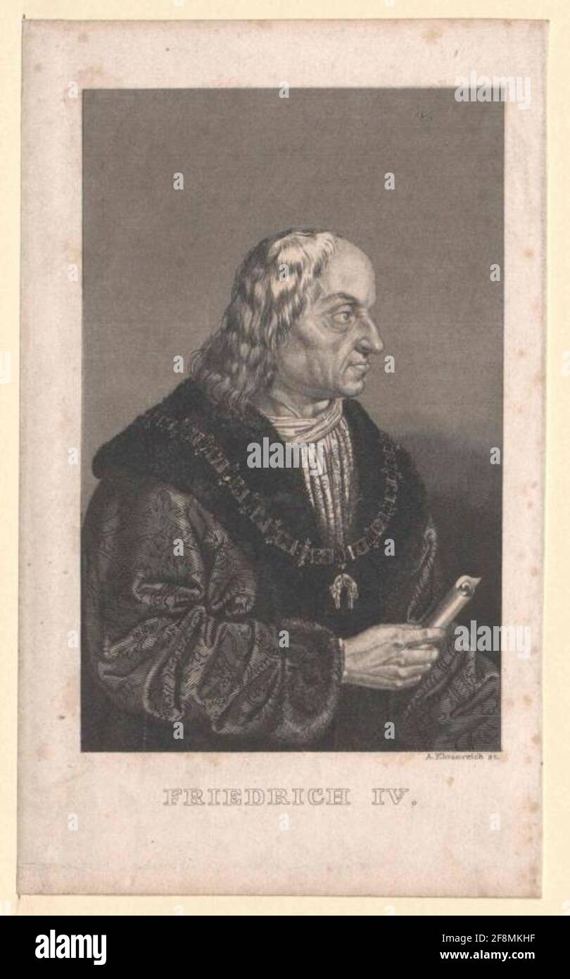 Friedrich III., Roman-German Emperor Stock Photo - Alamy