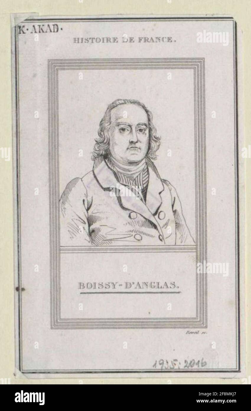 Francois antoine de boissy hi-res stock photography and images - Alamy