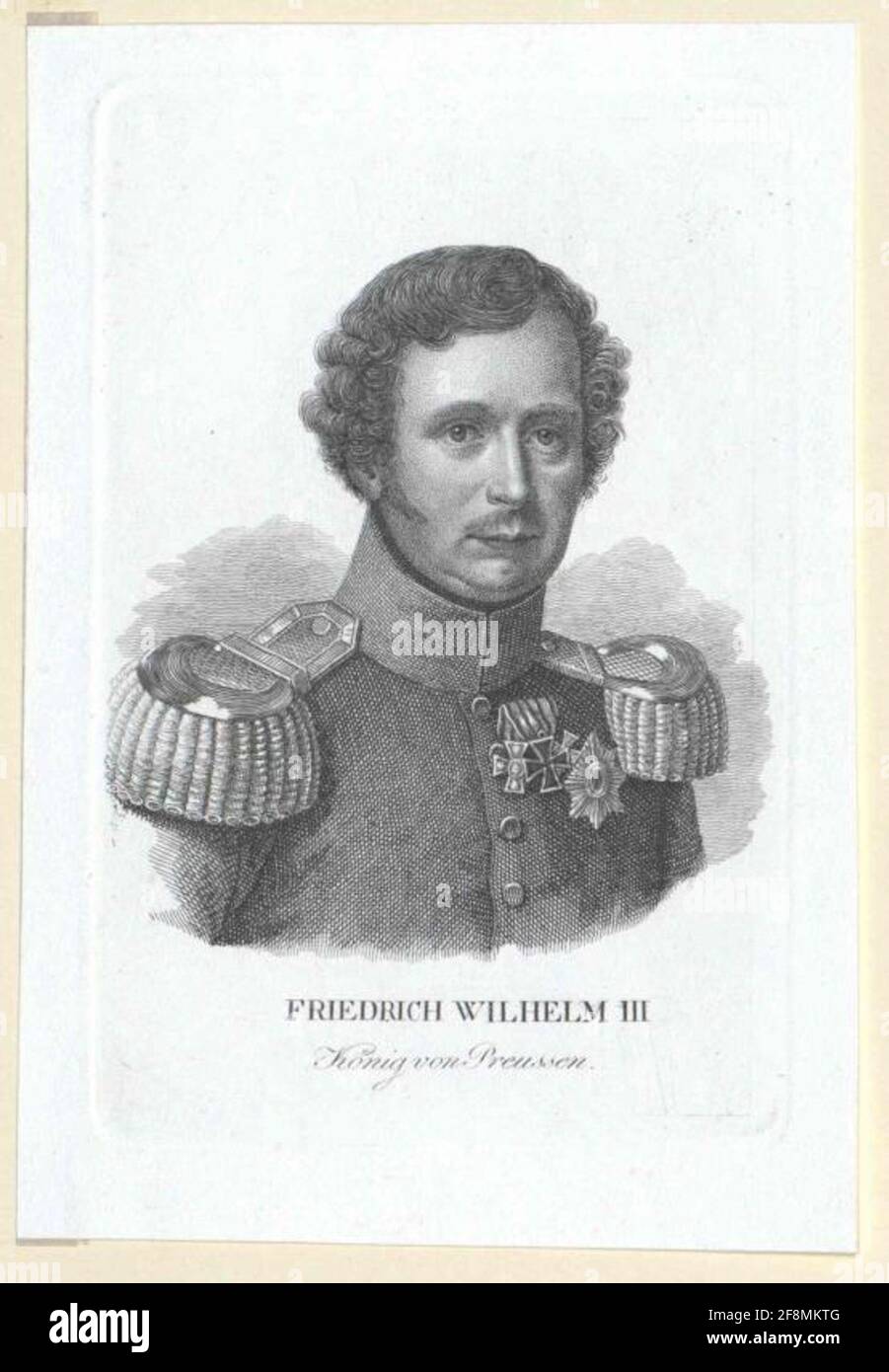 Friedrich Wilhelm III., King of Prussia Stock Photo - Alamy