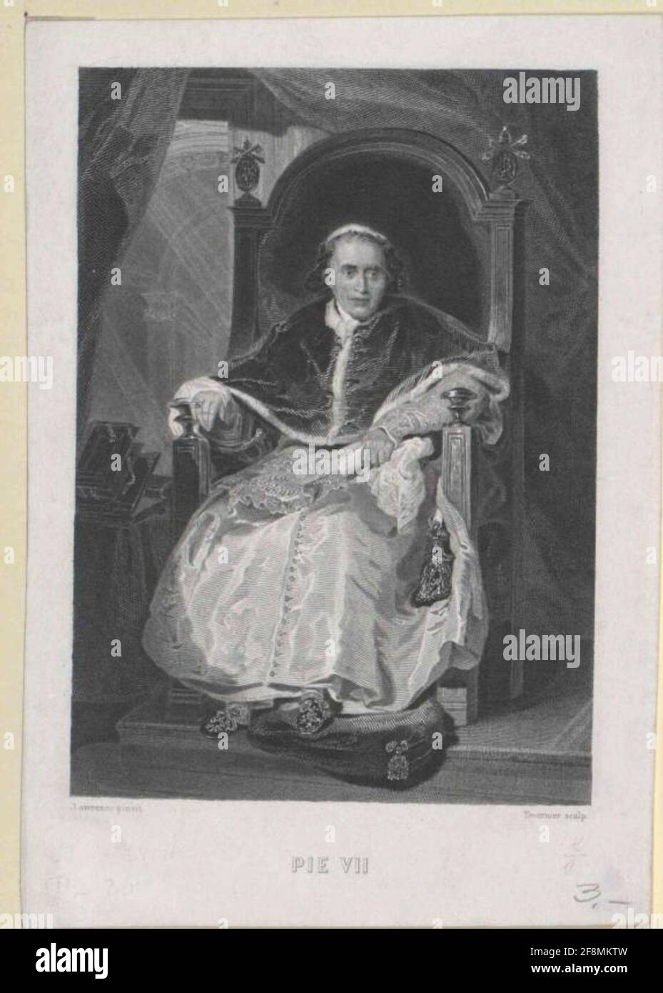 Pius VII., Pope Stock Photo - Alamy