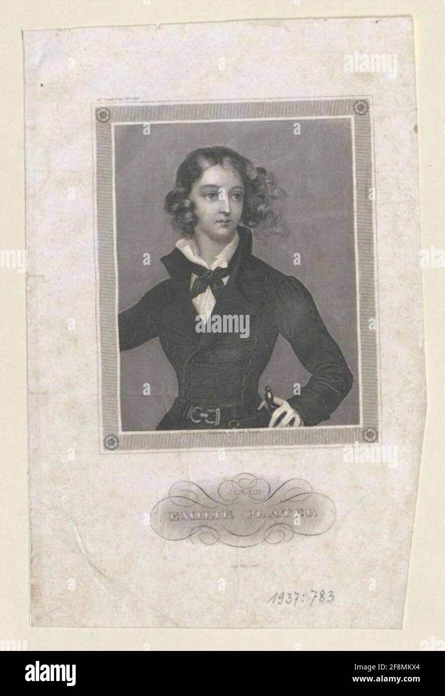 Plater, Emilie (Emilia) Countess of Stock Photo - Alamy