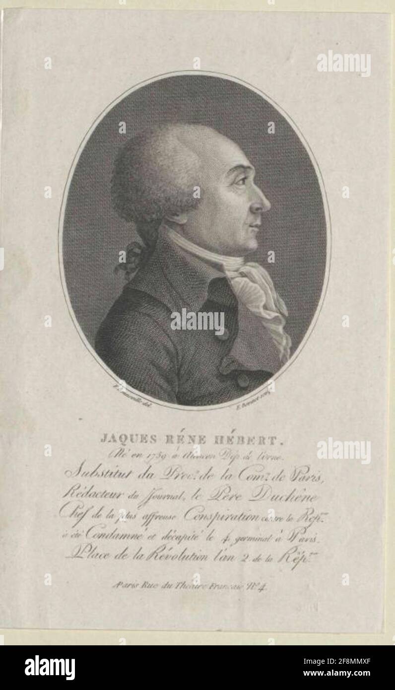 Jacques rene hebert hi-res stock photography and images - Alamy