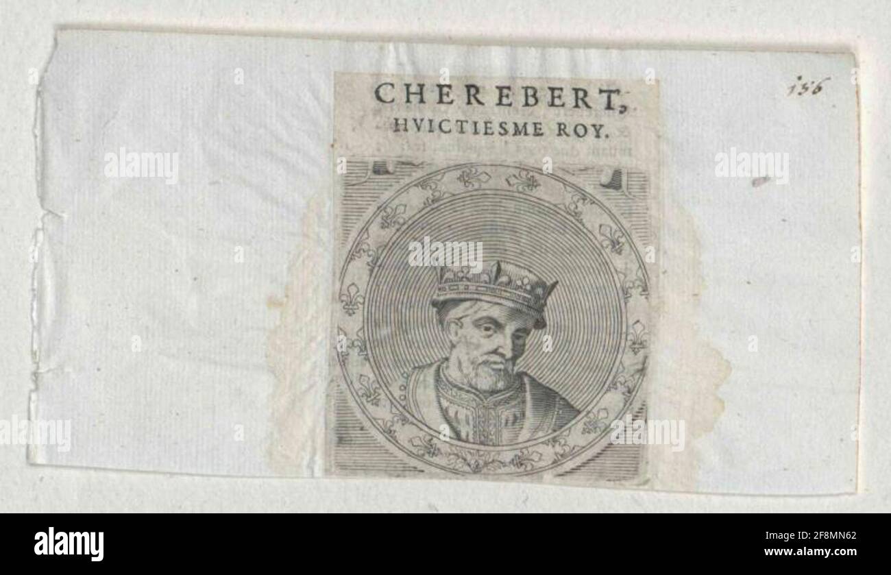 Charibert I, King of Franconia Stock Photo - Alamy