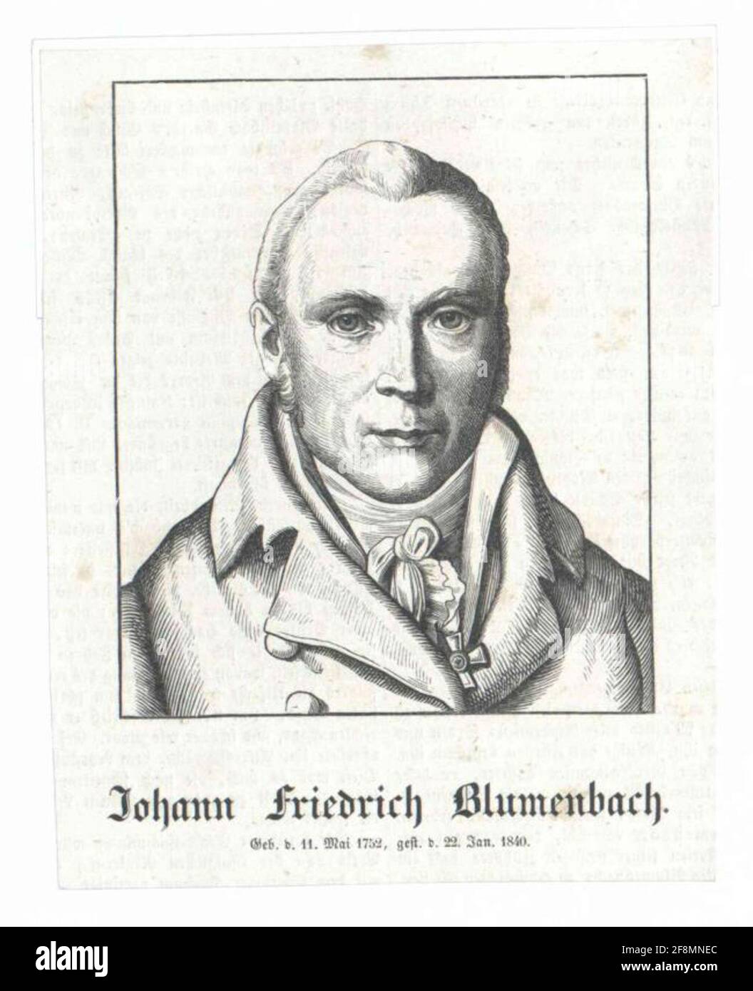 Blumenbach, johann friedrich hi-res stock photography and images - Alamy