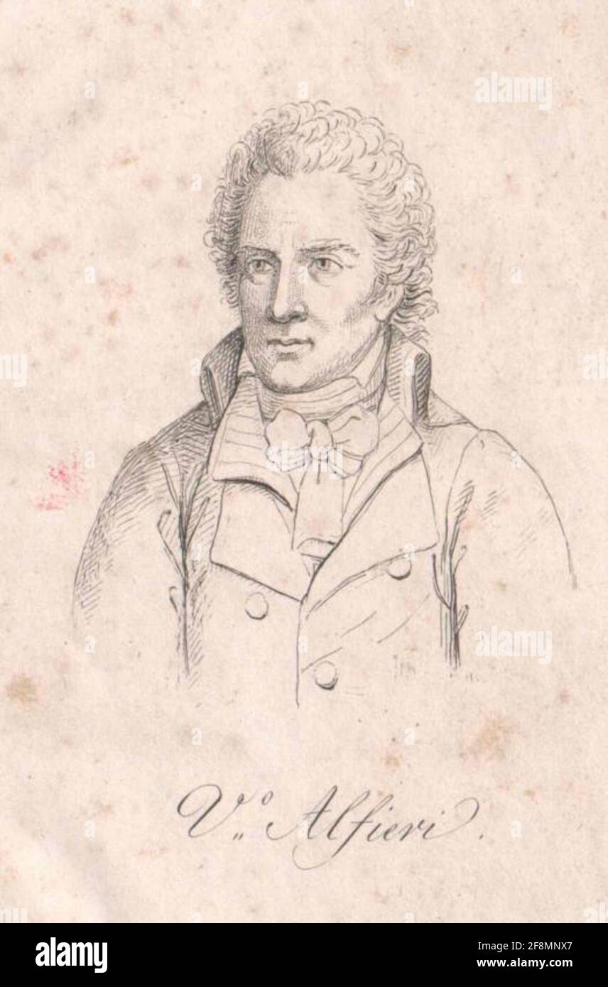 Graf vittorio alfieri hi-res stock photography and images - Alamy