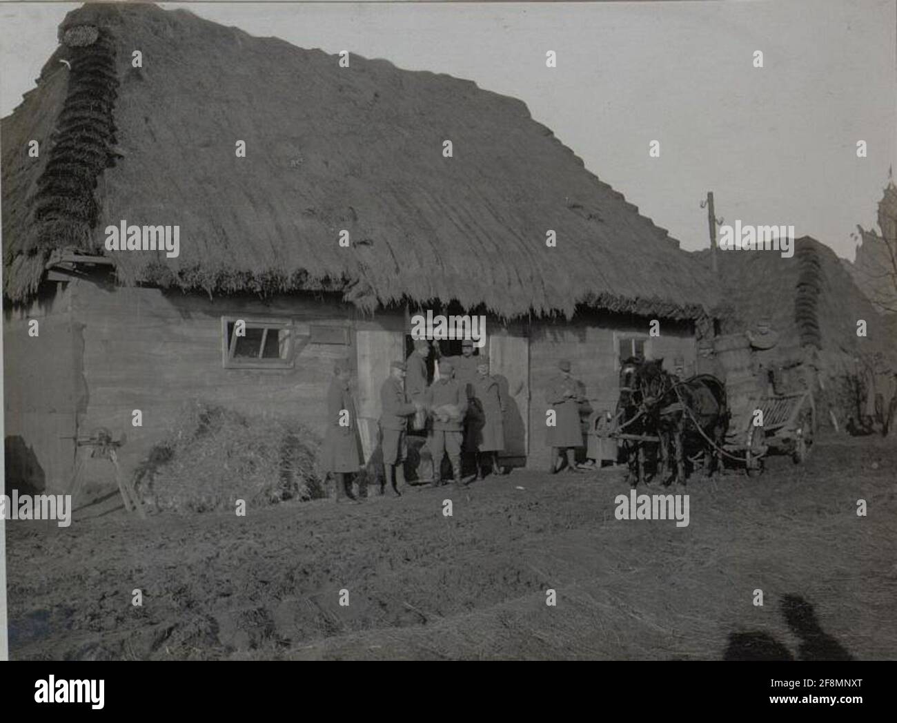 Proviant magazine of the 10 corps commands Stock Photo - Alamy