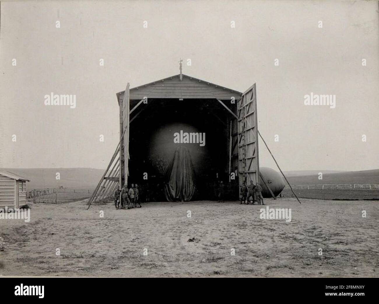 Balloon hall at Wierzbow Stock Photo - Alamy