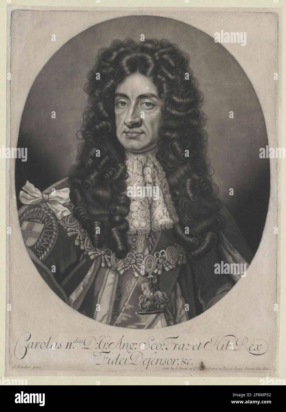 Karl II., King of England Stock Photo - Alamy