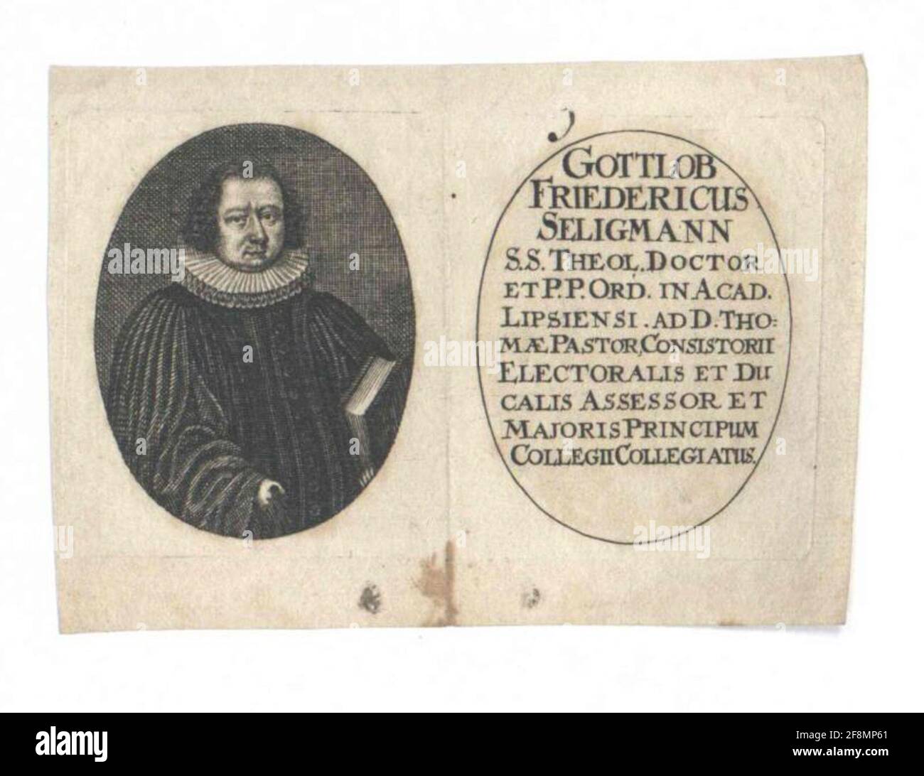 Seligmann, Gottlob Friedrich Stock Photo - Alamy