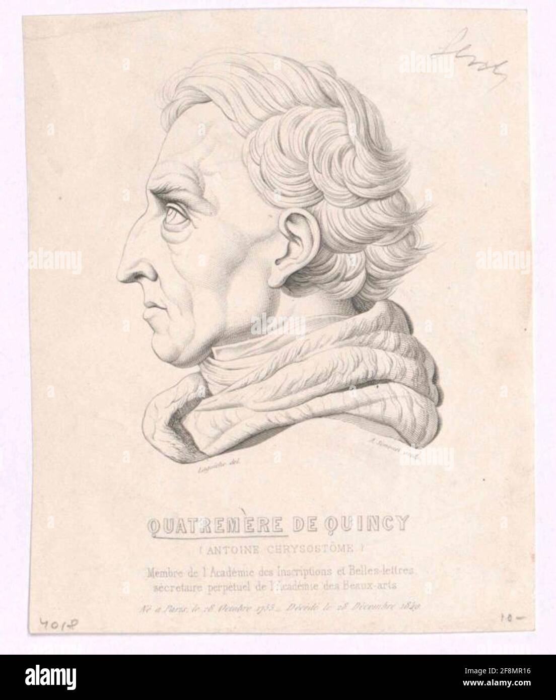 Quarterer hi-res stock photography and images - Alamy