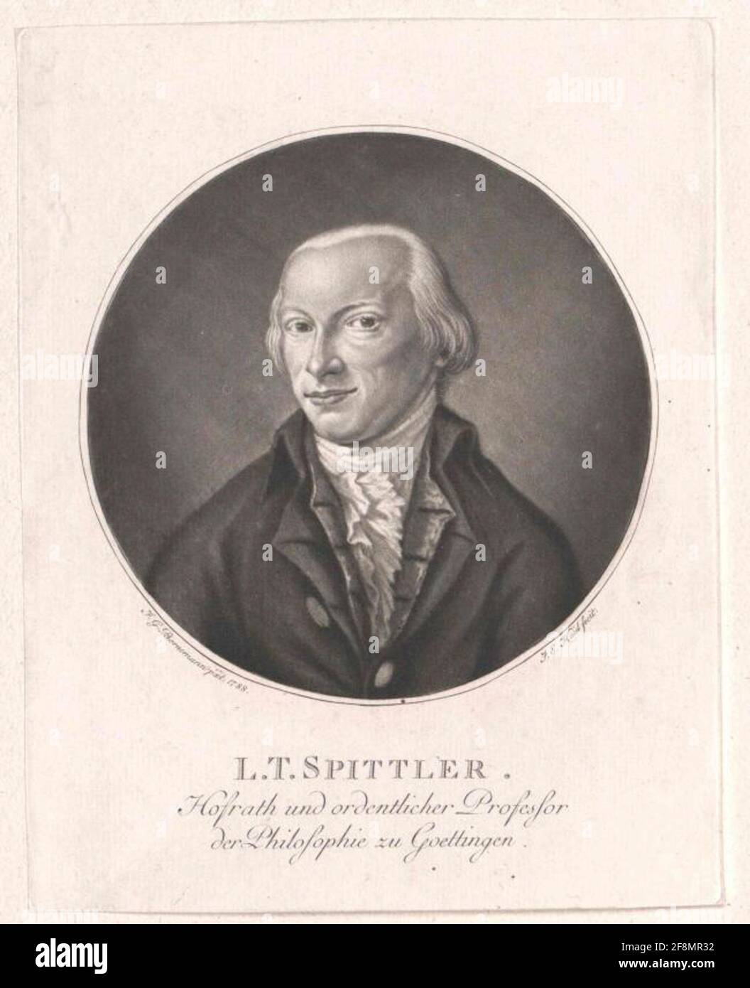 Spittler, Ludwig Timotheus Freiherr von Stock Photo - Alamy