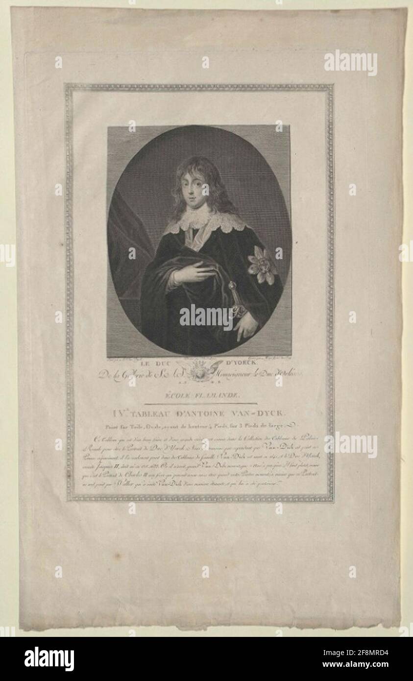 Jacob II. King of England Stock Photo - Alamy