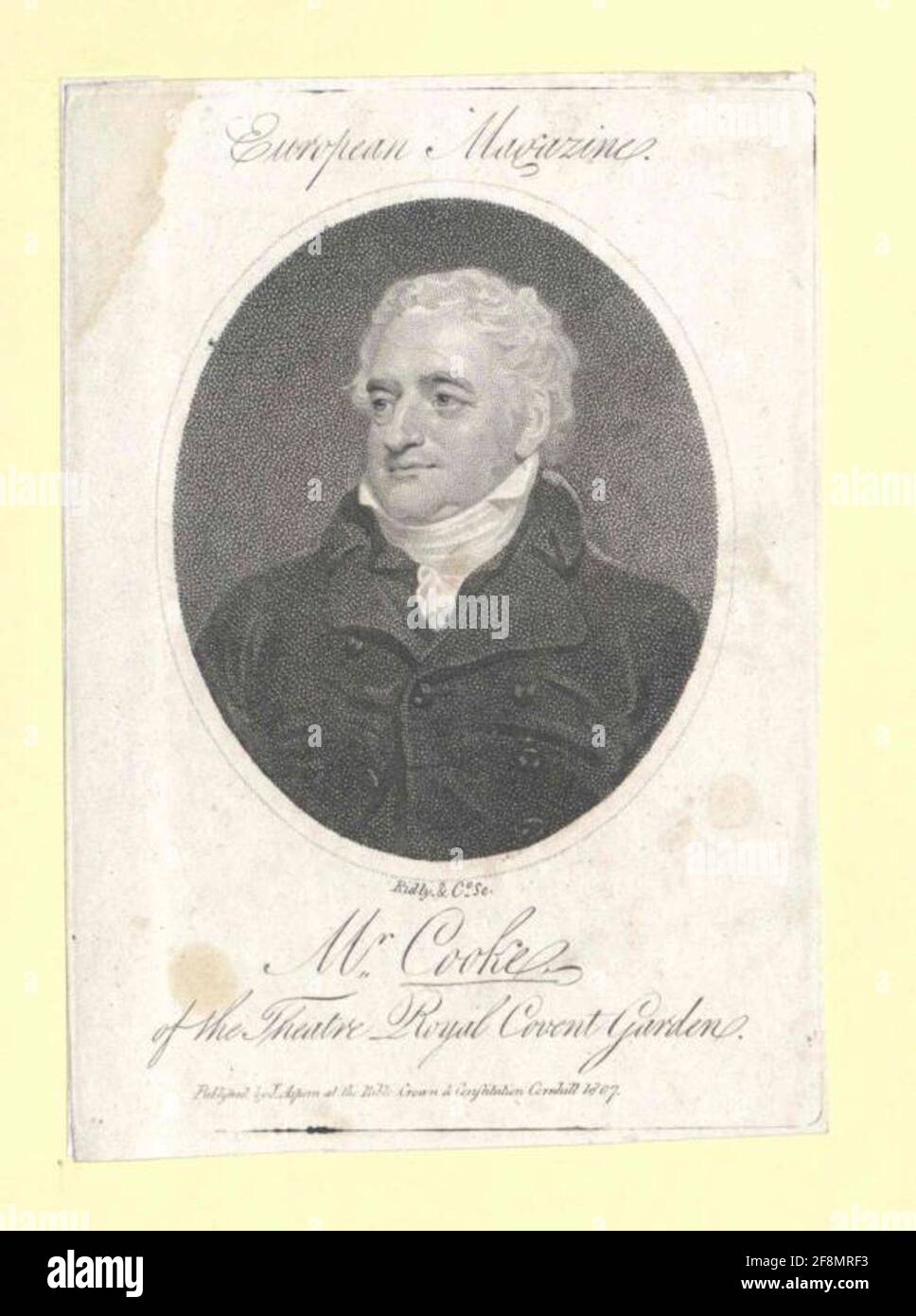 George frederick cooke hi-res stock photography and images - Alamy