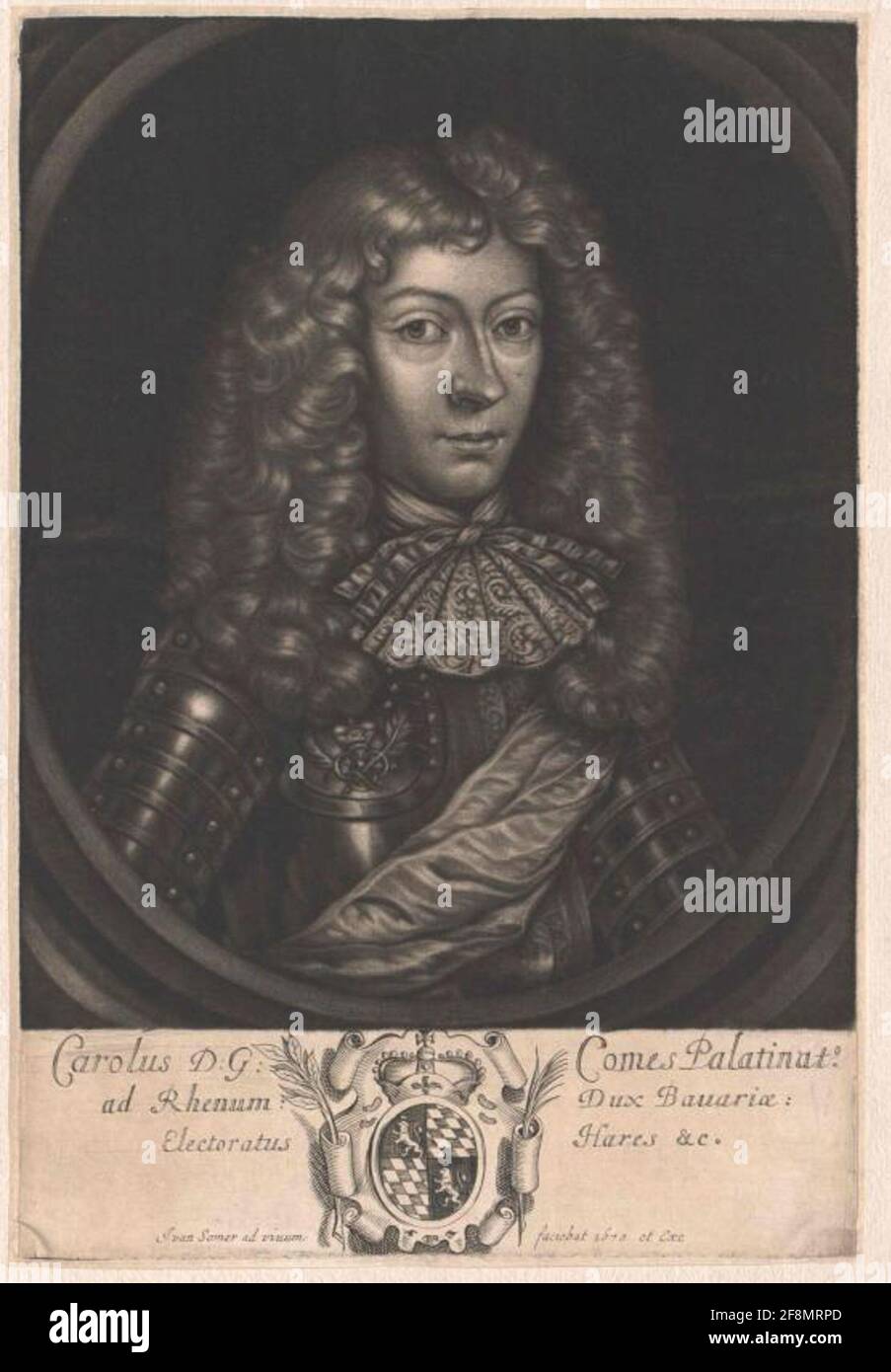 Karl II., Elector of the Palatinate Stock Photo - Alamy