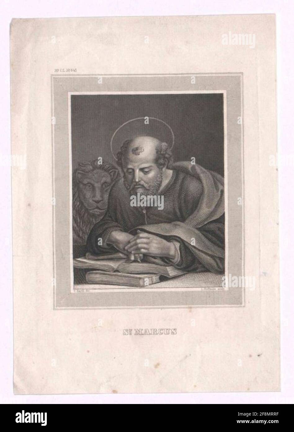 Markus, Holy Evangelist Stock Photo - Alamy