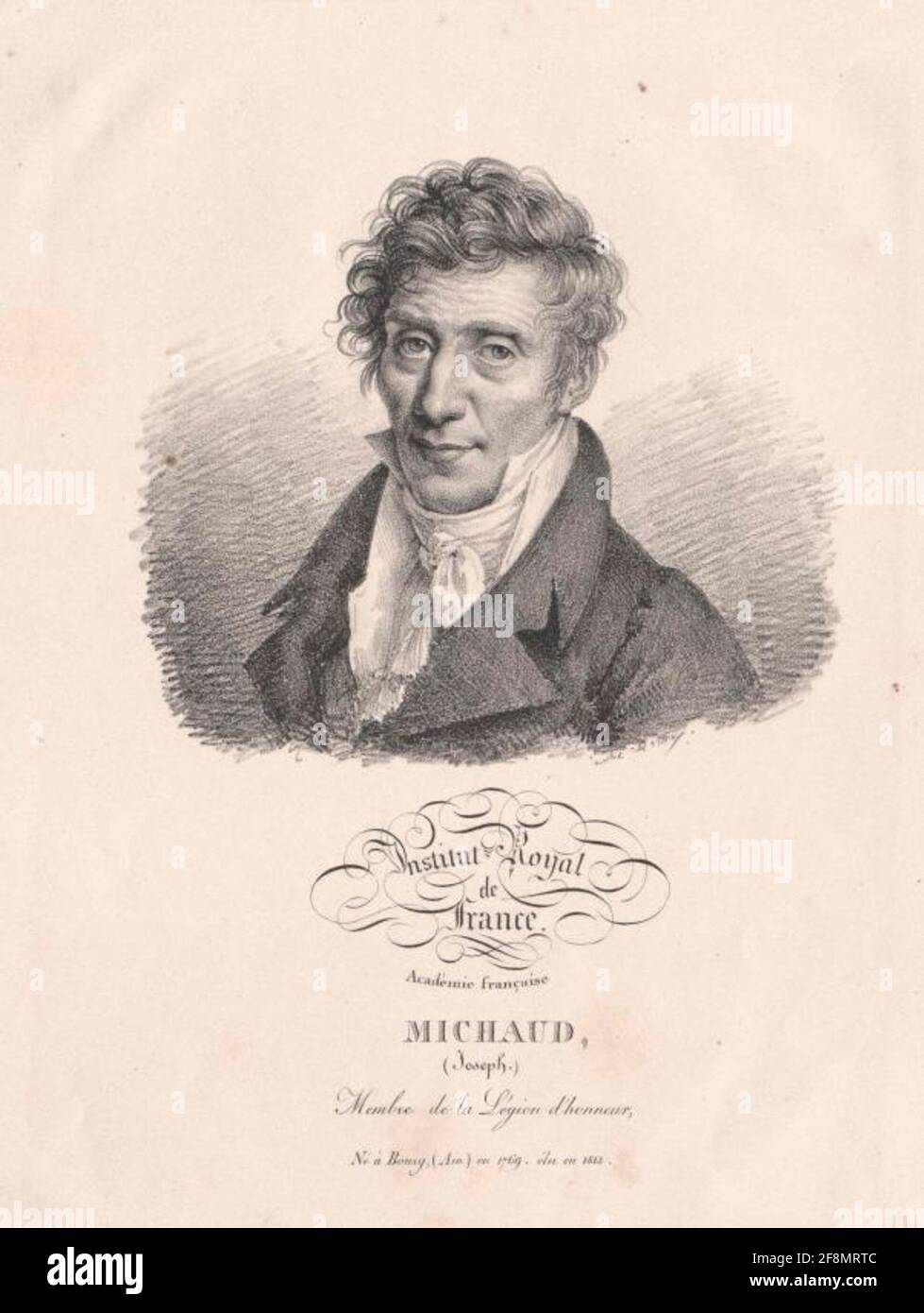 Joseph francois michaud hi-res stock photography and images - Alamy