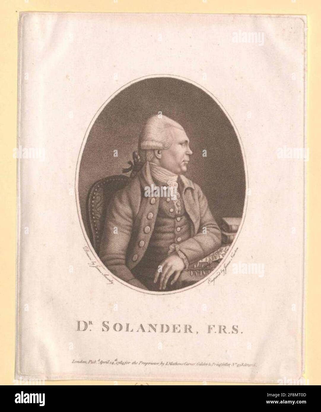 Solander, Daniel Charles Stock Photo - Alamy