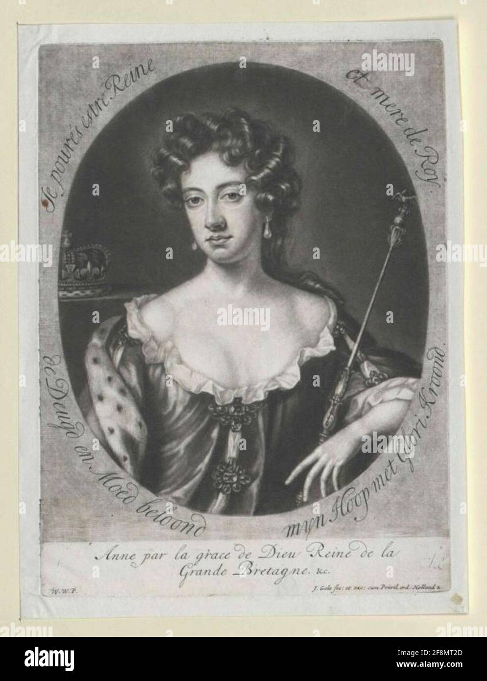 Anna, Queen of England Stock Photo - Alamy