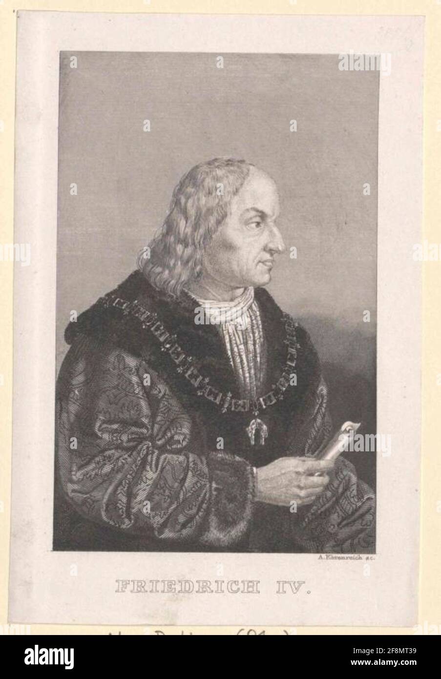 Friedrich III., Roman-German Emperor Stock Photo - Alamy