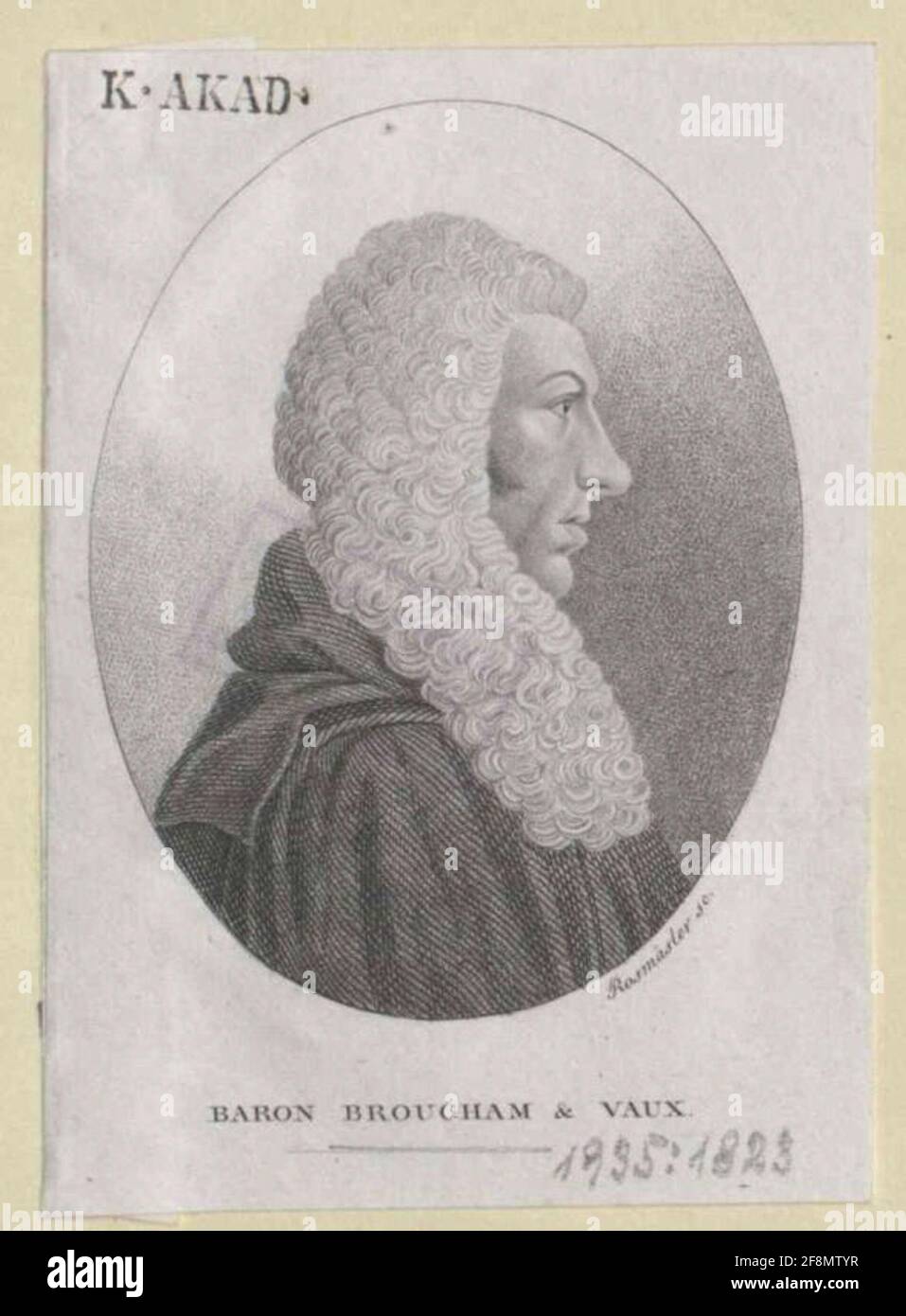 Brougham and Vaux, Henry Lord Stock Photo - Alamy