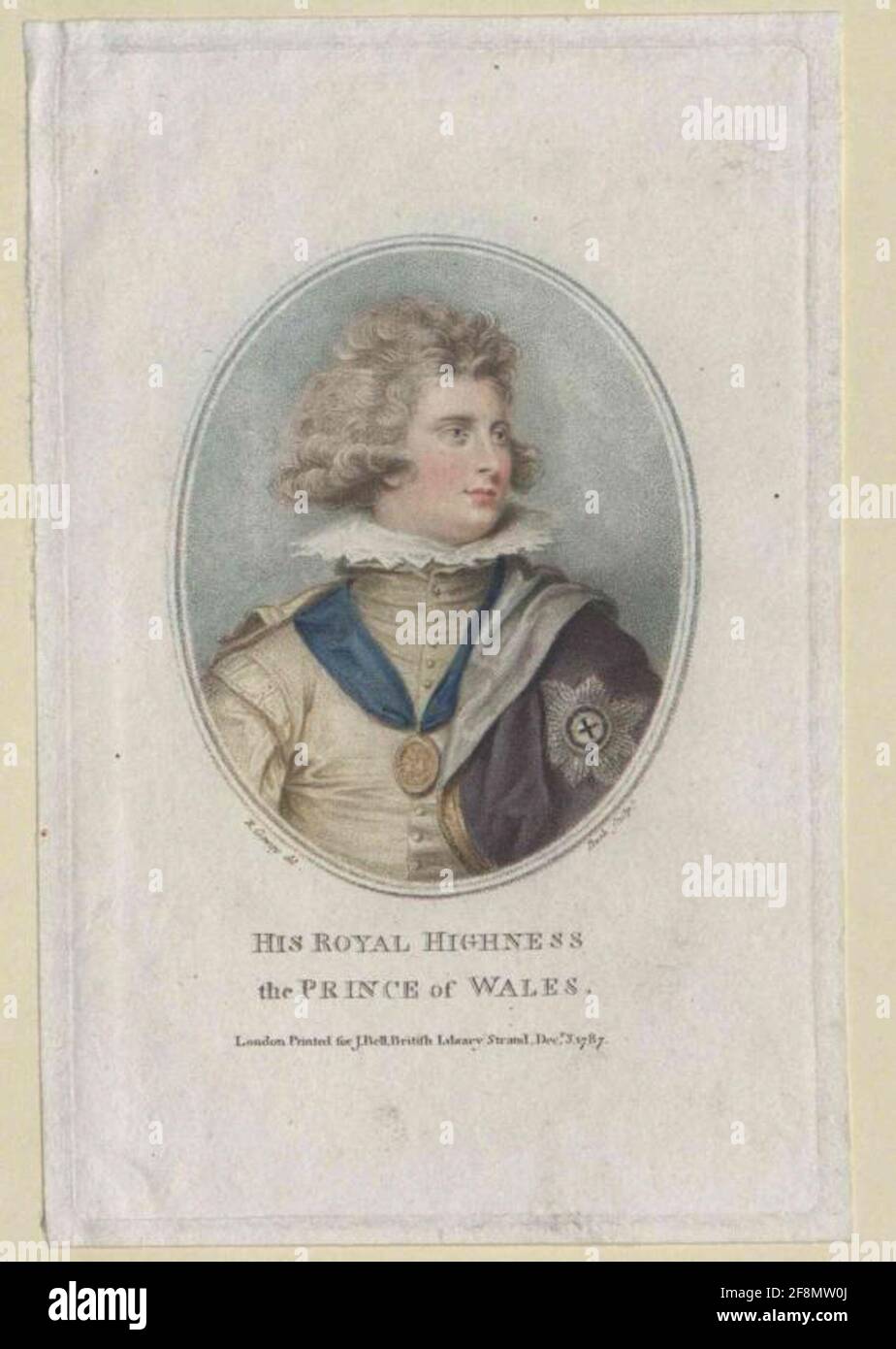 Georg IV., King of England Stock Photo - Alamy