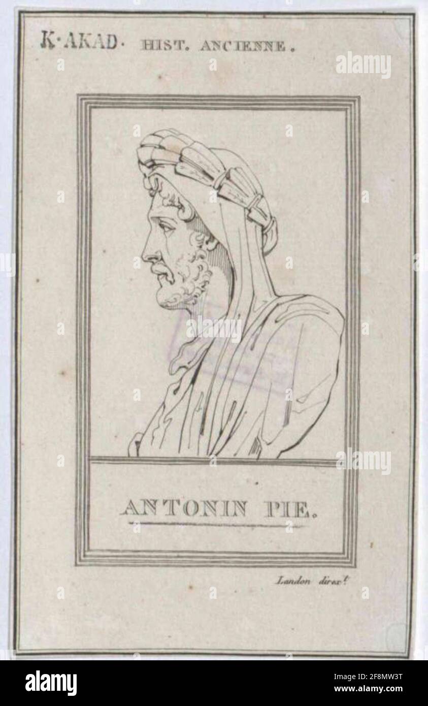 Antoninus Pius, Roman Emperor Stock Photo - Alamy