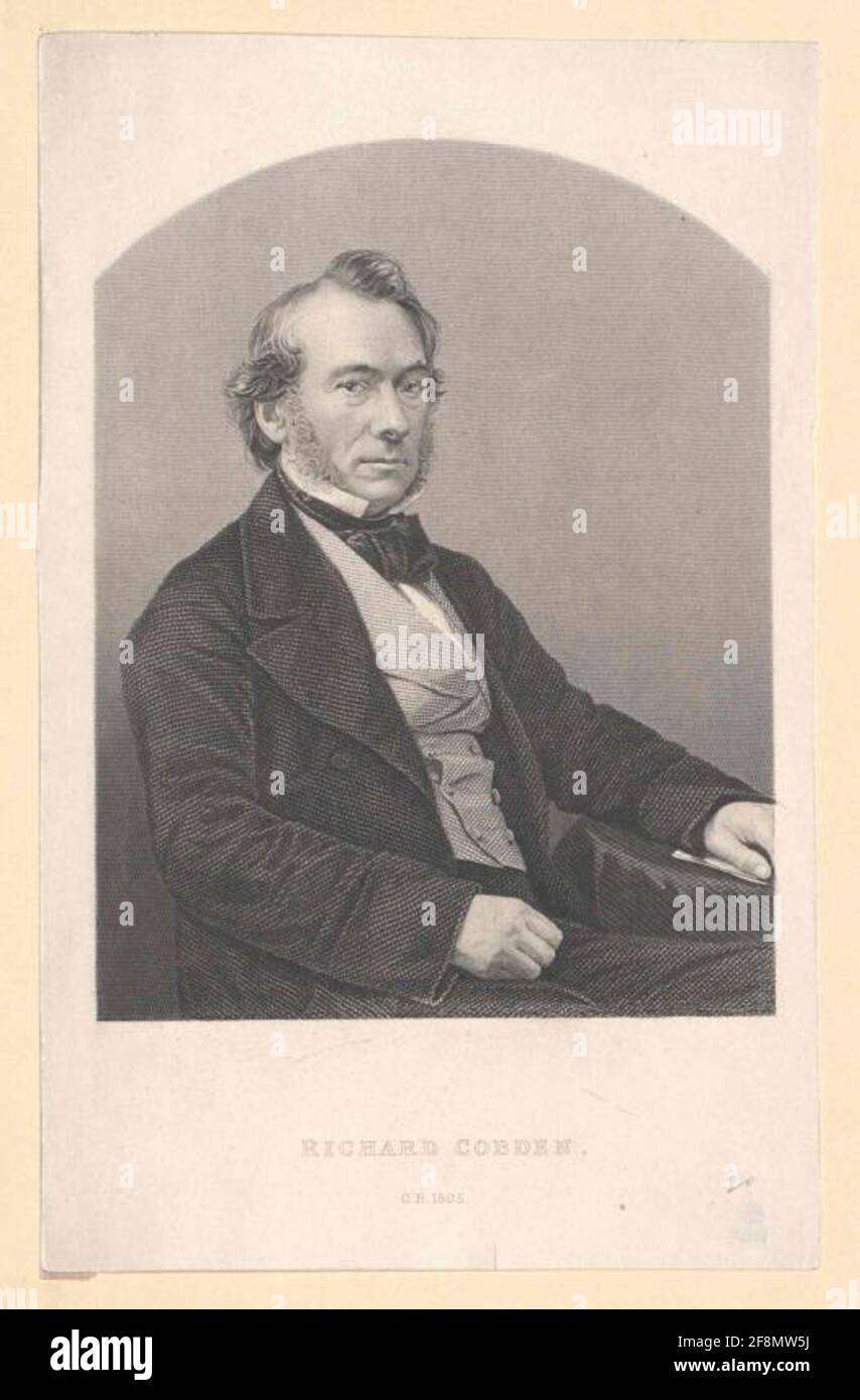 Richard cobden free trade movement hi-res stock photography and images ...