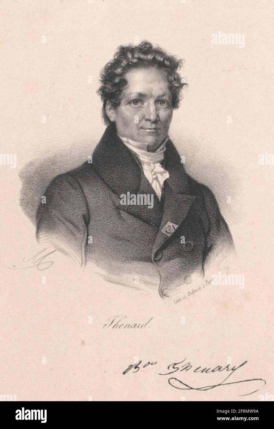 Thenard, Louis Jacques Baron de Stock Photo - Alamy