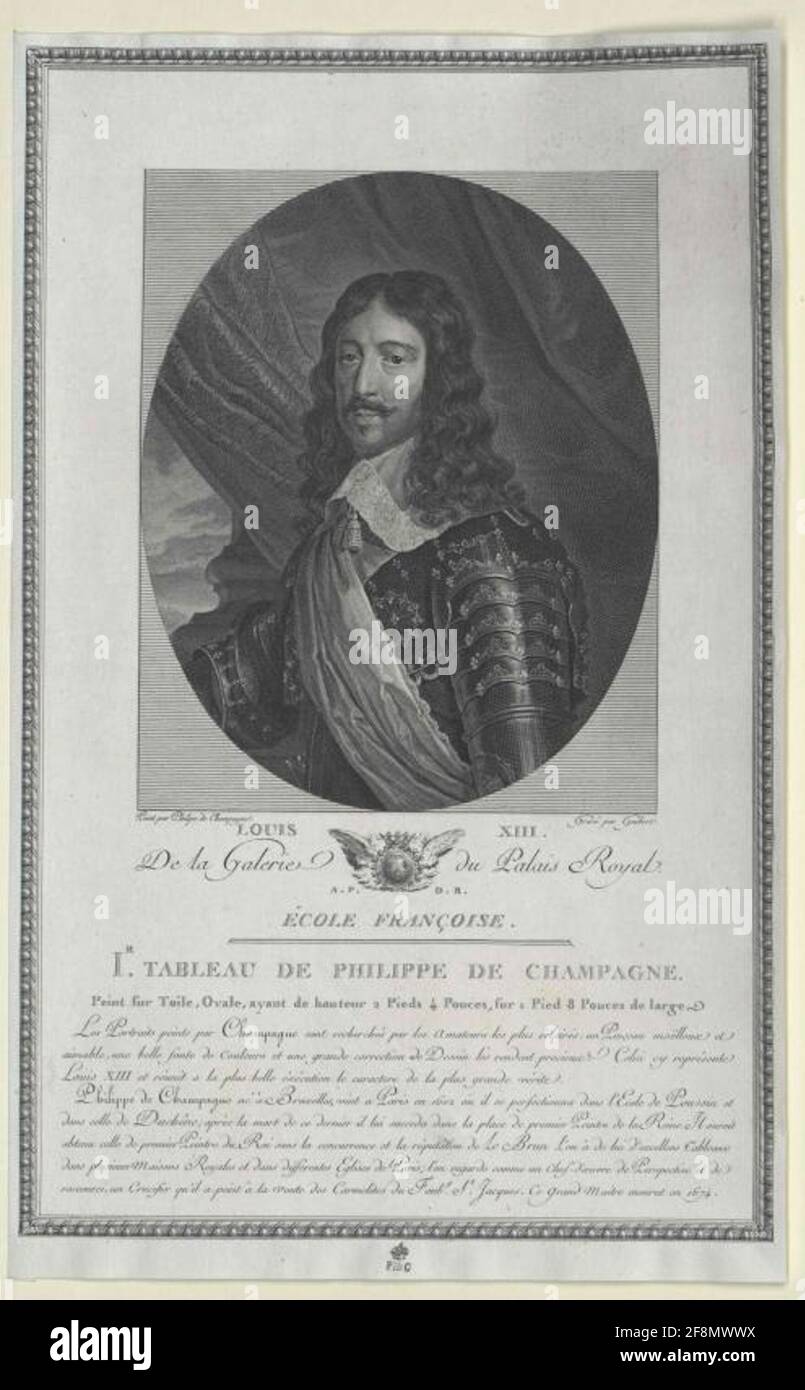 Ludwig XIII., King of France Stock Photo - Alamy
