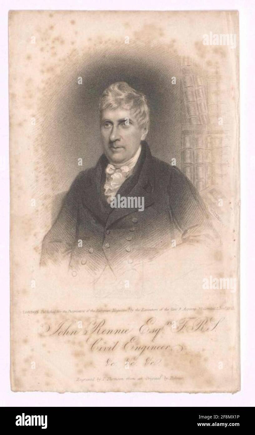 Rennie engineer canal hi-res stock photography and images - Alamy