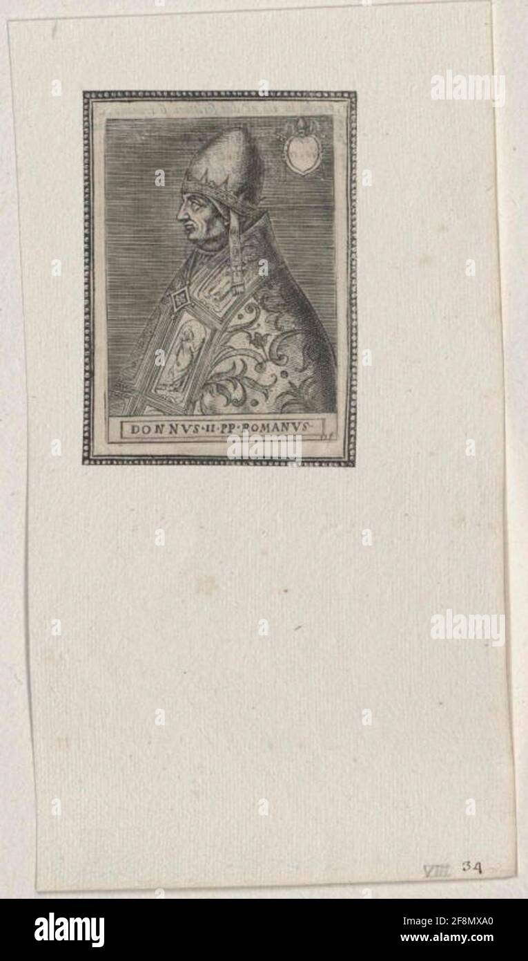 Pope donus ii hi-res stock photography and images - Alamy