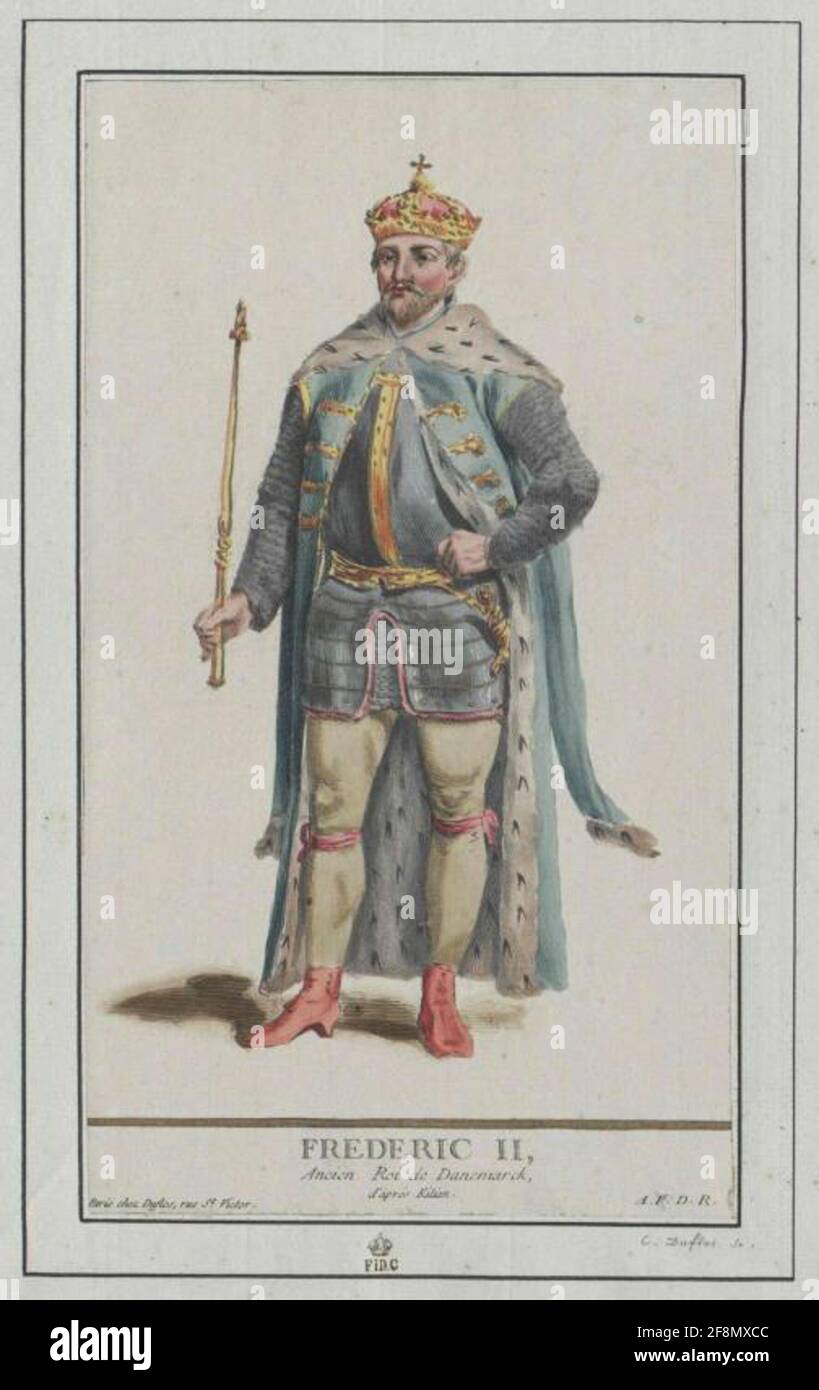 Frederick II, King of Denmark Stock Photo - Alamy