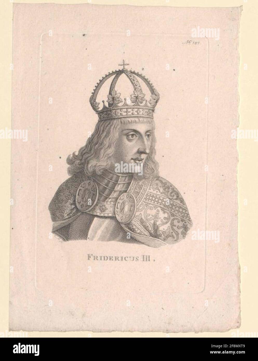 Frederick III. The beautiful, German king Stock Photo - Alamy