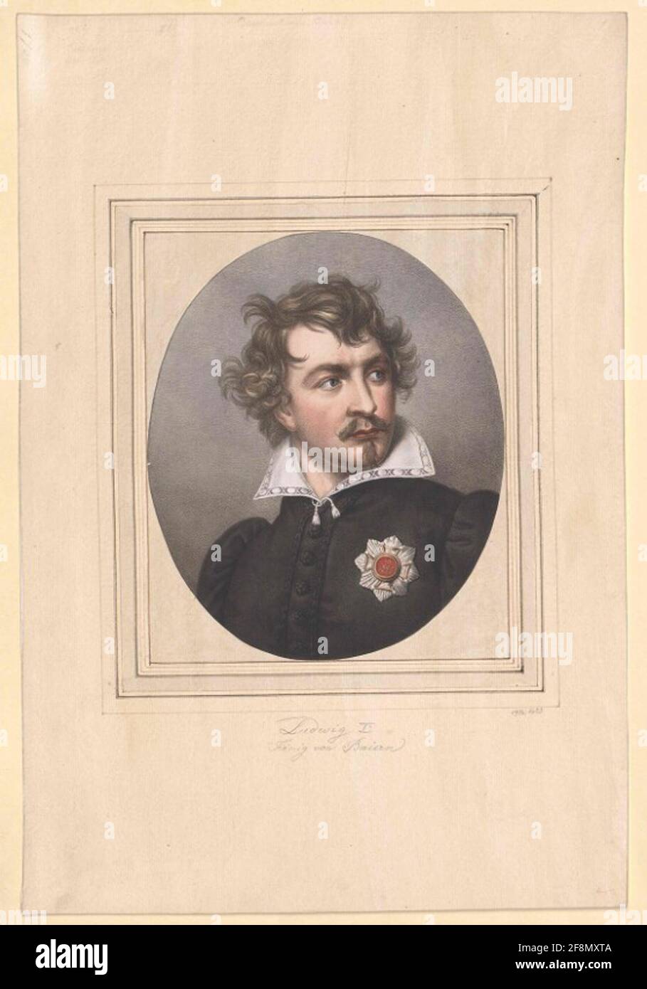 Ludwig I, King of Bavaria Stock Photo - Alamy