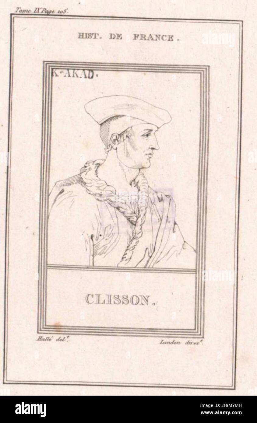 Clisson, Olivier de Stock Photo - Alamy