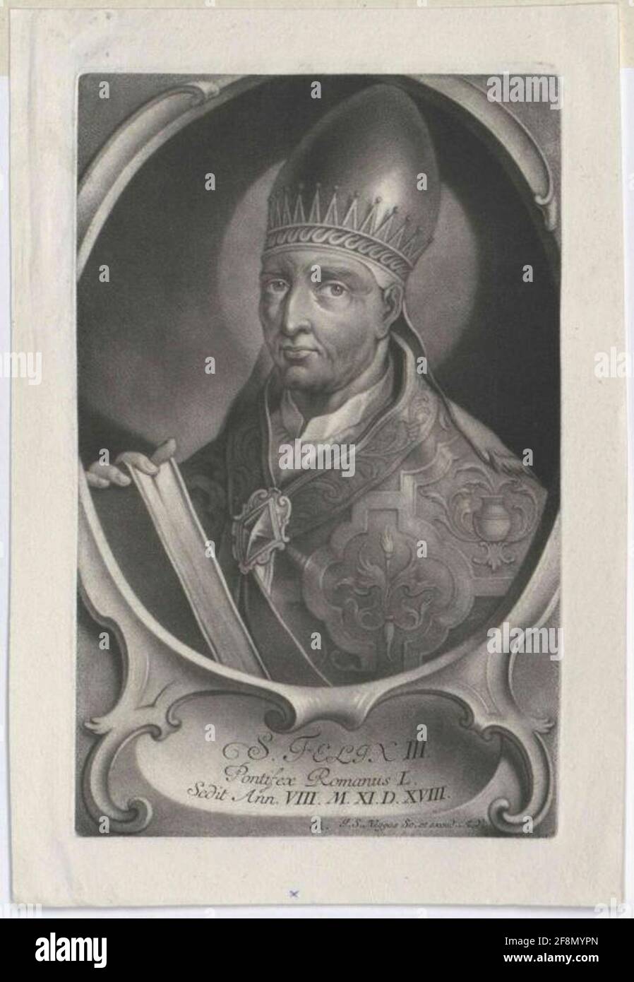 Felix III., Pope Stock Photo - Alamy