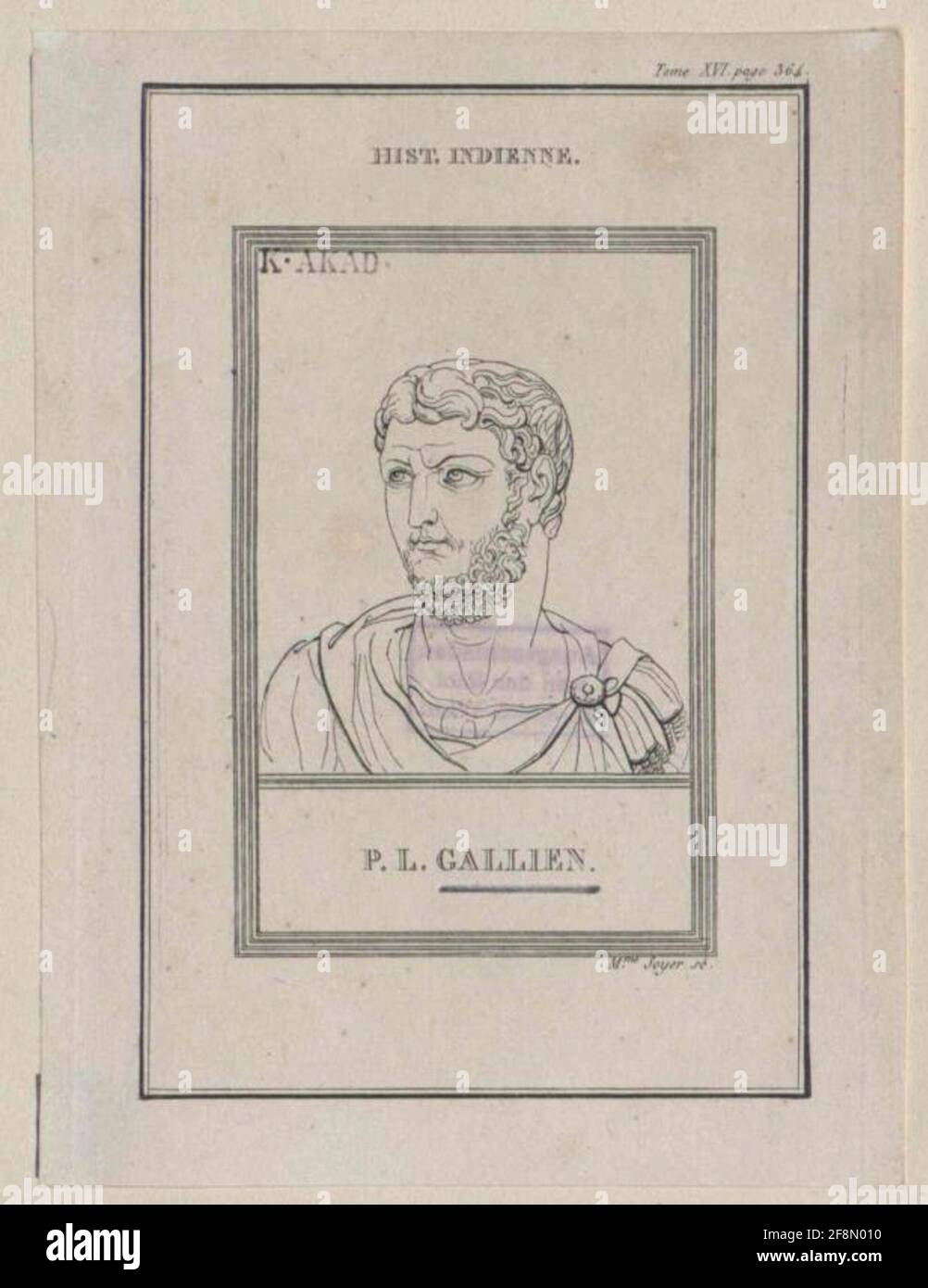 Gallienus, Roman Emperor Stock Photo - Alamy