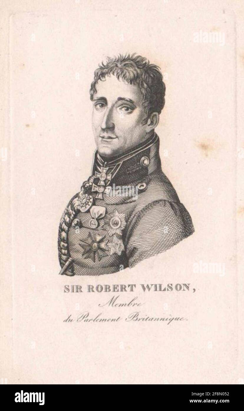Wilson, Sir Robert Thomas A Stock Photo - Alamy