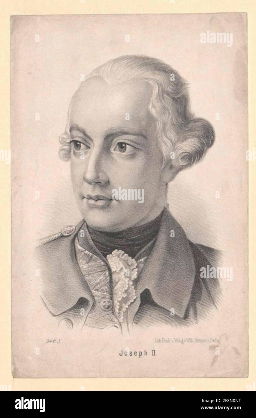 Josef II., Roman-German Kaiser Stock Photo - Alamy