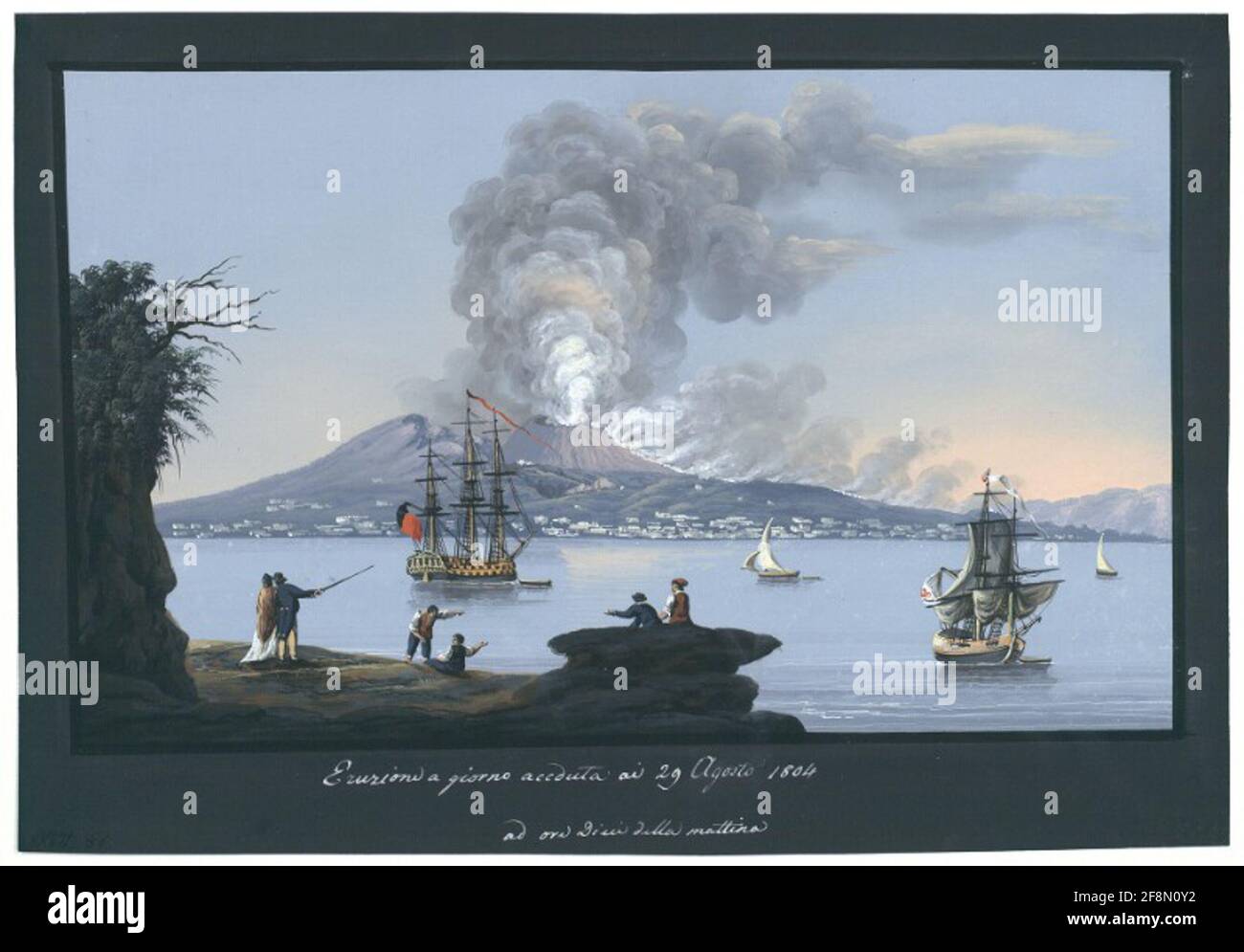 Eruption per day happened to August 29, 1804 at now ten of the morning ...