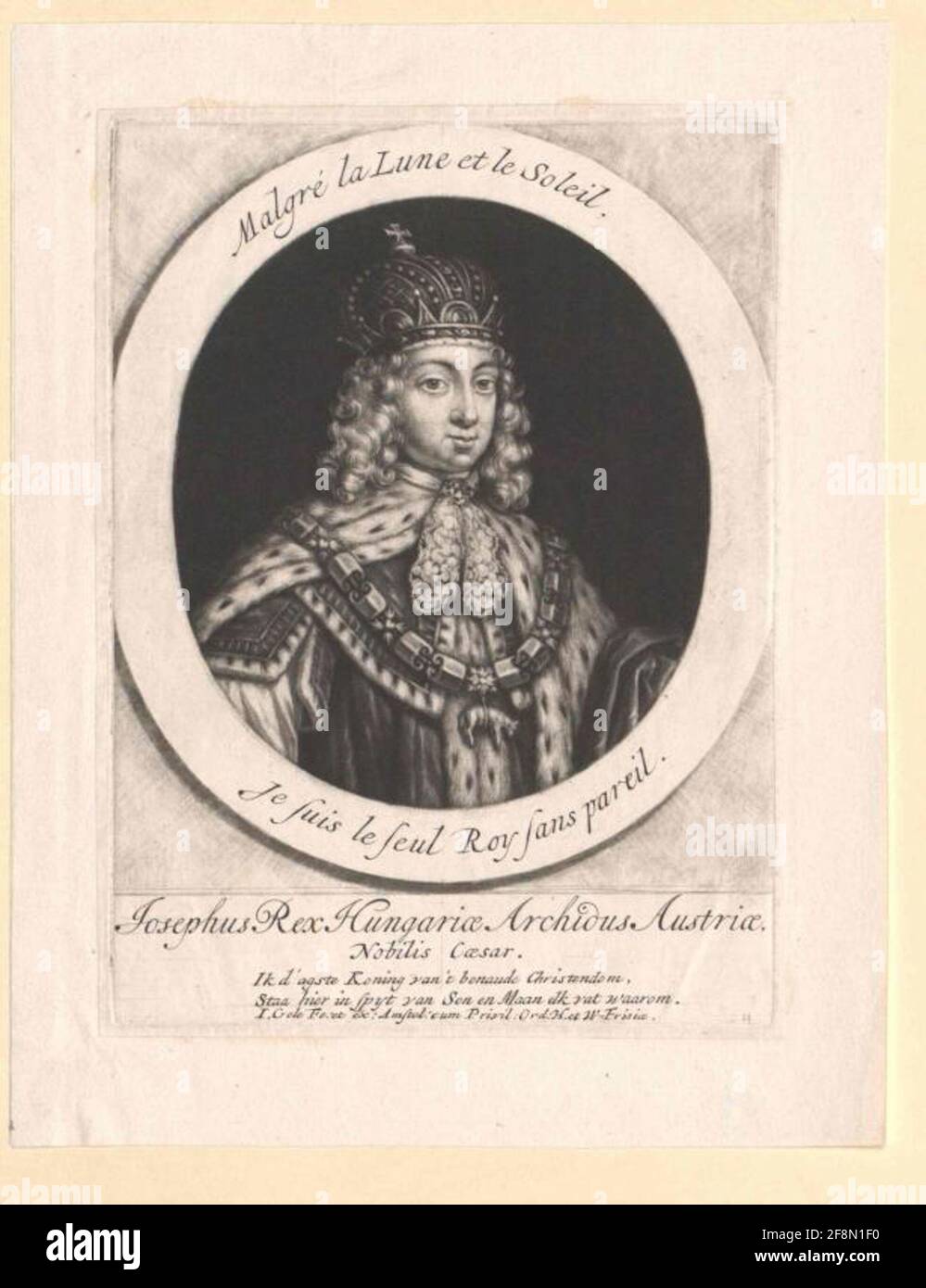 Josef I., Roman-German Kaiser Stock Photo - Alamy