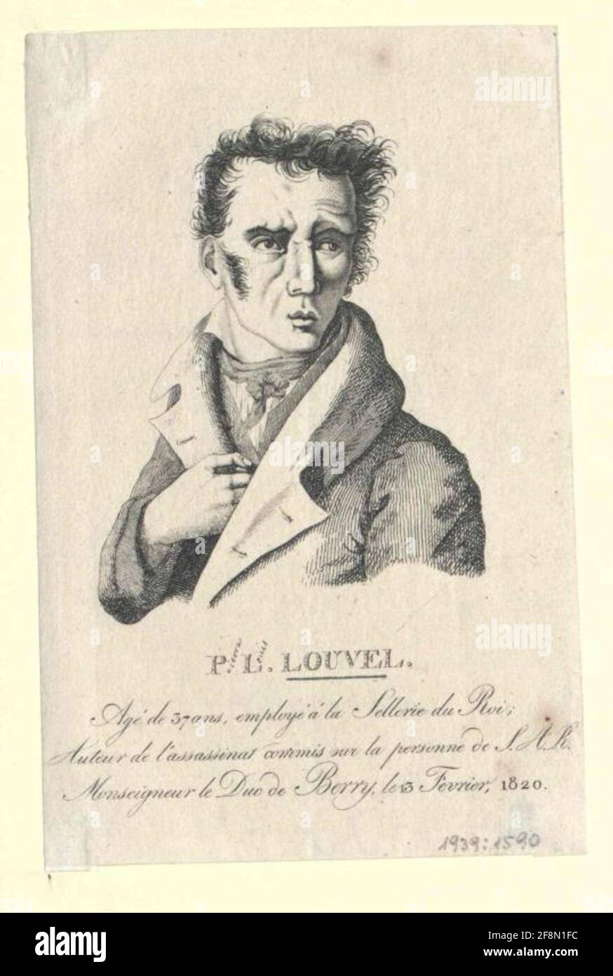 Louis pierre louvel hi-res stock photography and images - Alamy