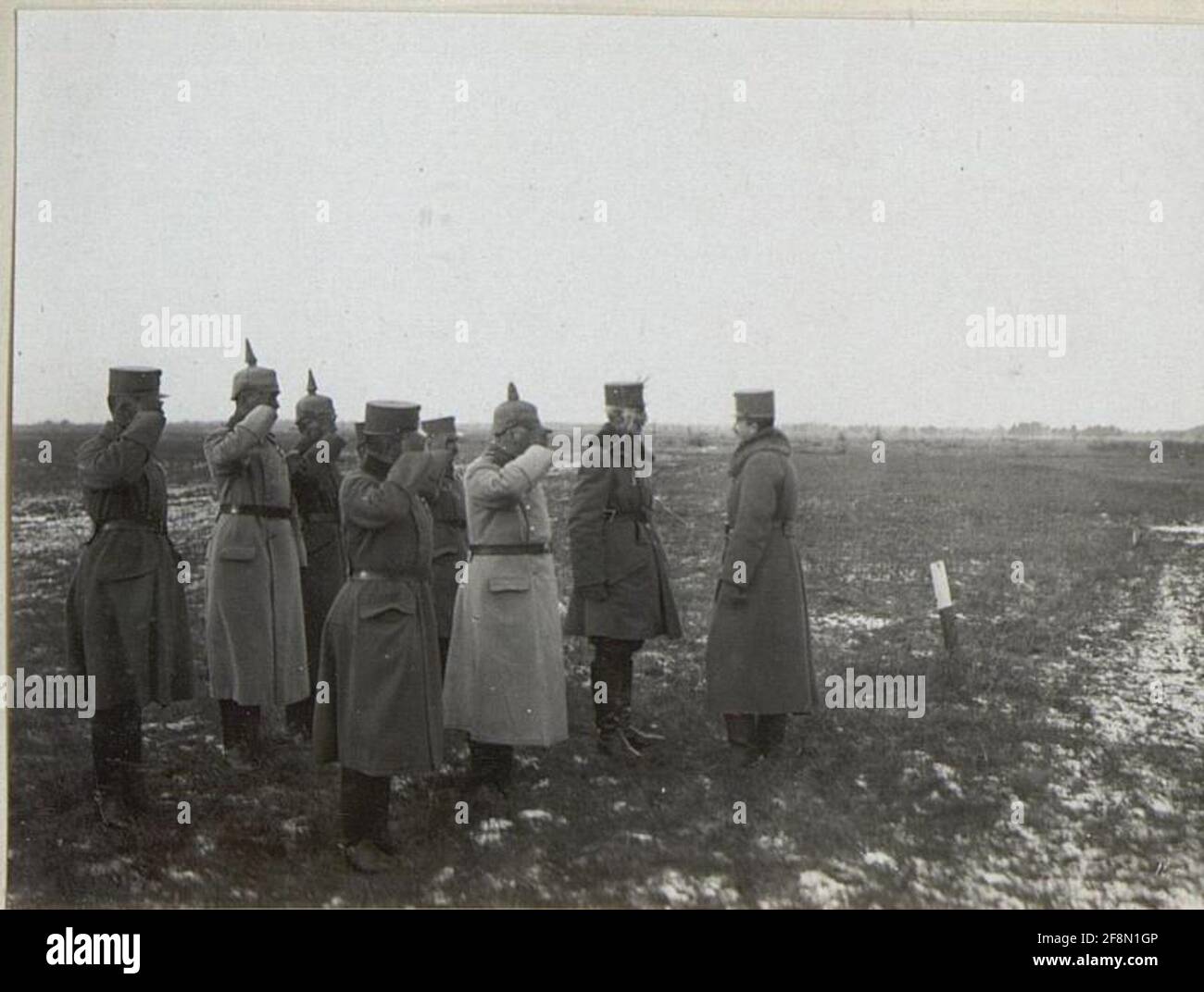 Front visits high commanding officers and the monarchs on the Russian ...