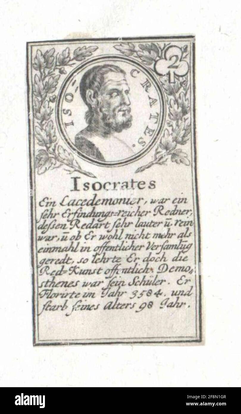 Isocrates hi-res stock photography and images - Alamy