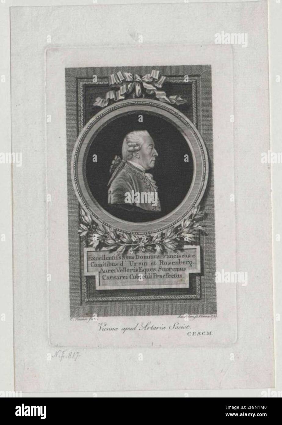 Orsini-Rosenberg, Franz Xaver Fürst Stock Photo - Alamy
