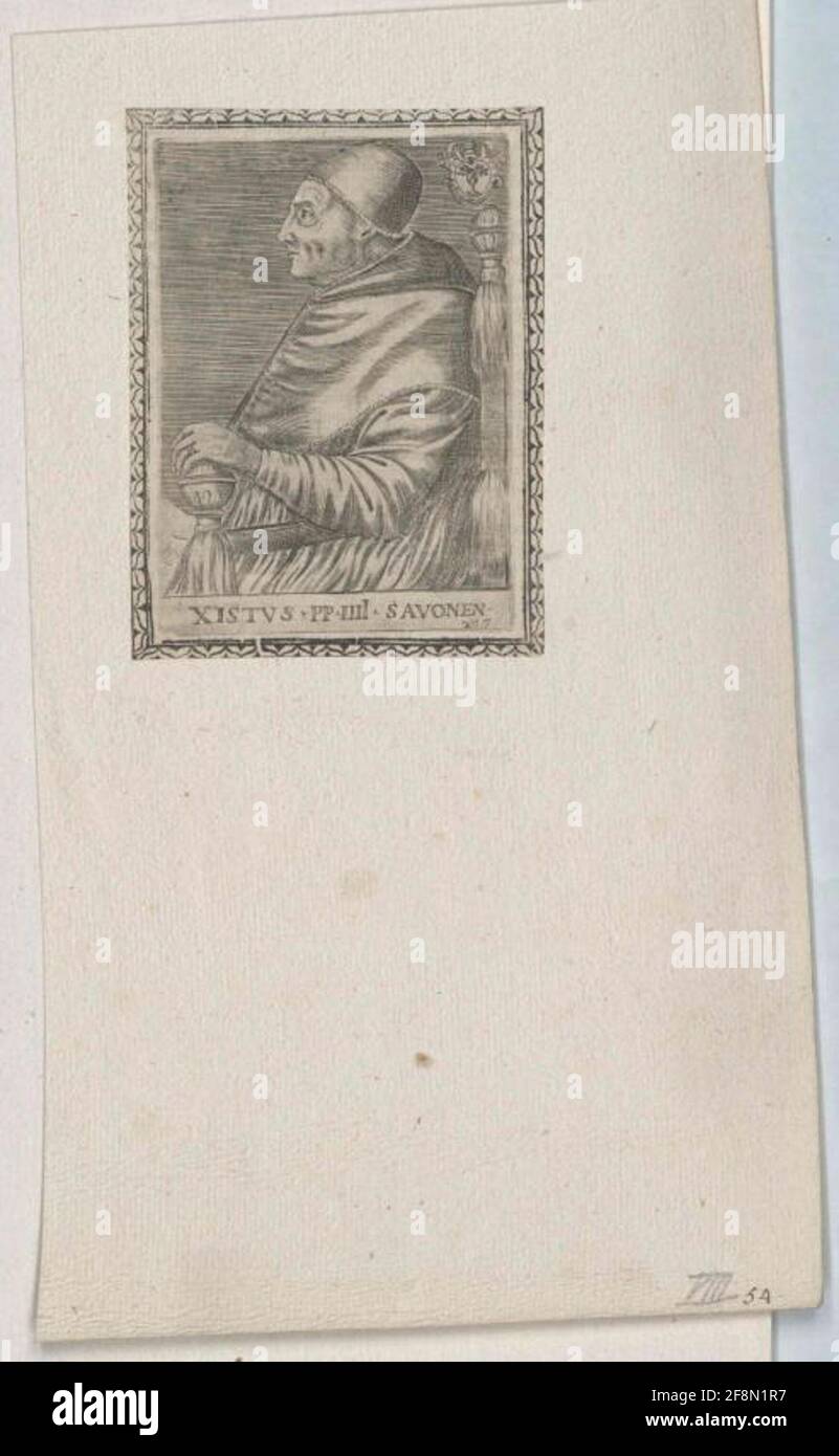 Sixtus IV., Pope Stock Photo - Alamy