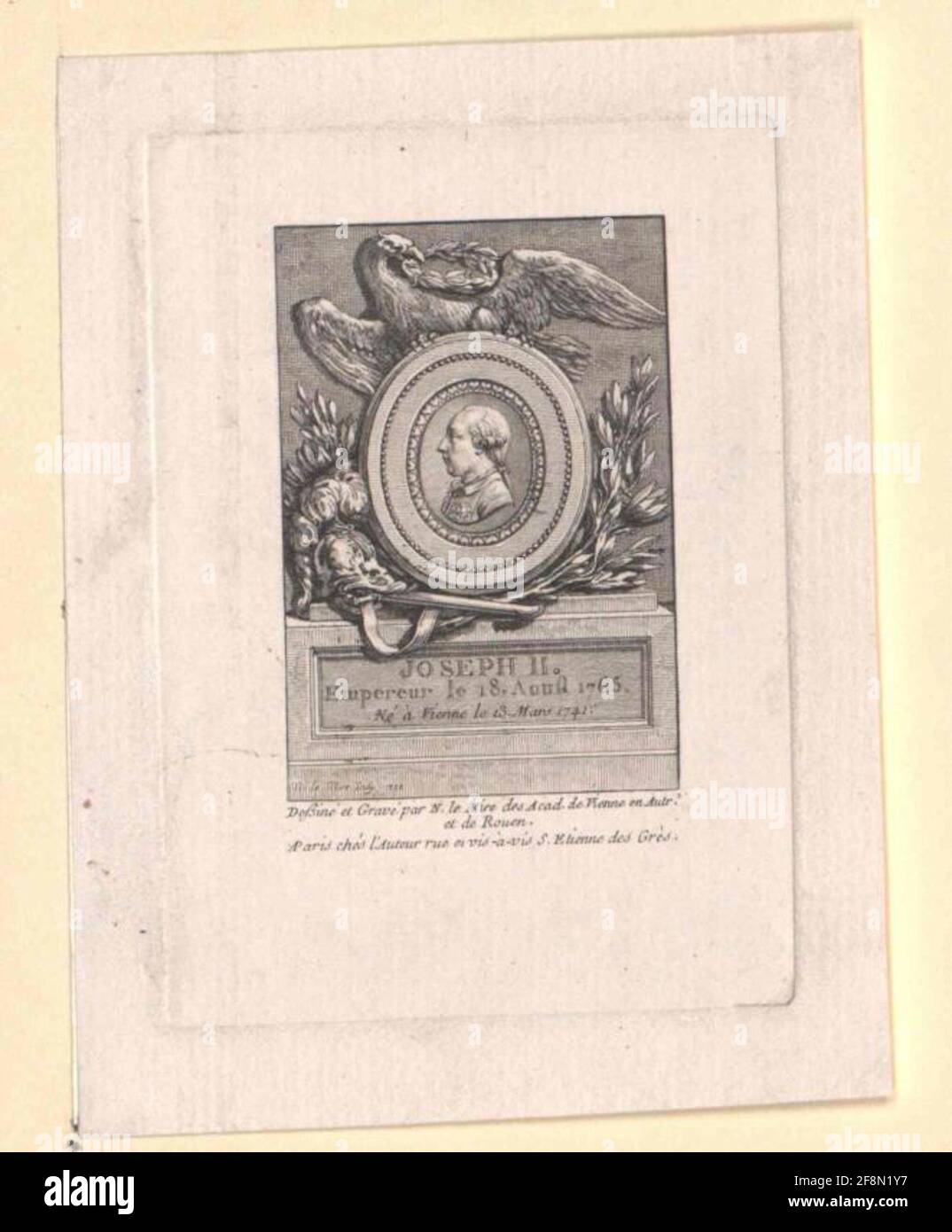 Josef II., Roman-German Kaiser Stock Photo - Alamy